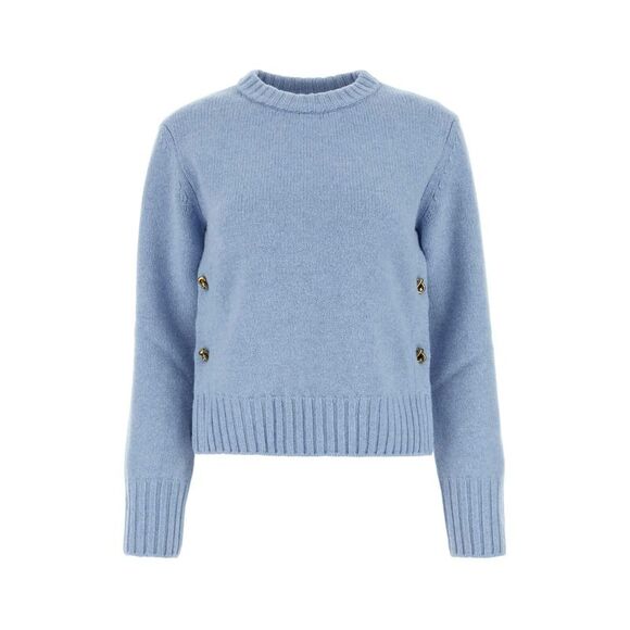 Bottega Veneta | Sweaters | Bottega Veneta Powder Blue Wool Sweater ...